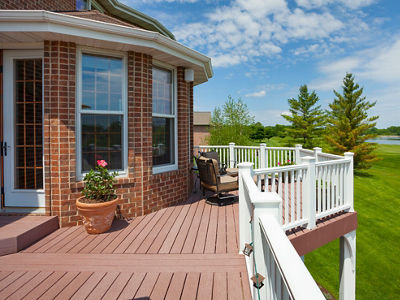 White Railings, Fence and Windows Stand the Test of Time | Teknor Apex